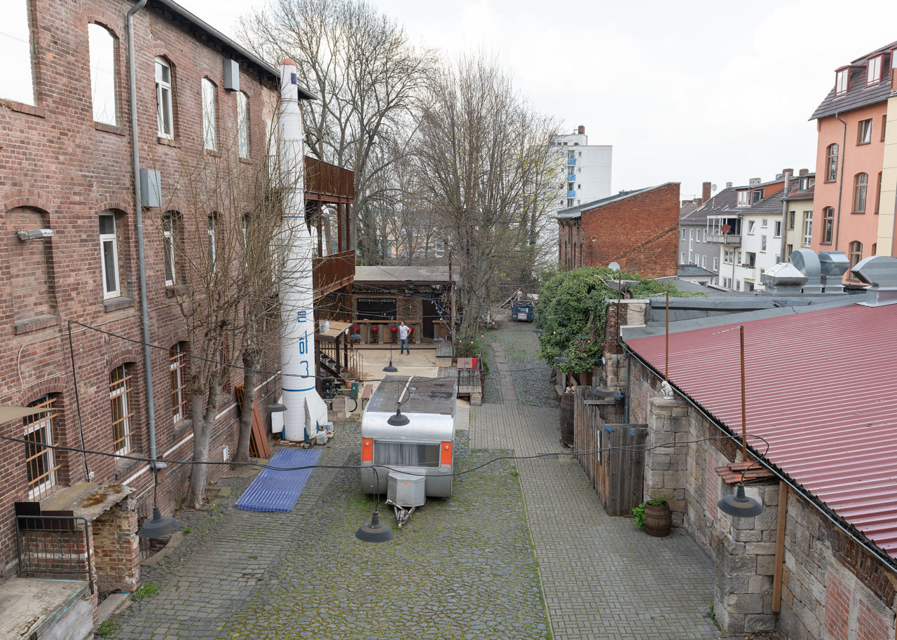 Weiterer Standort der documenta fifteen: WH22 (Werner-Hilpert-Straße 22 ...